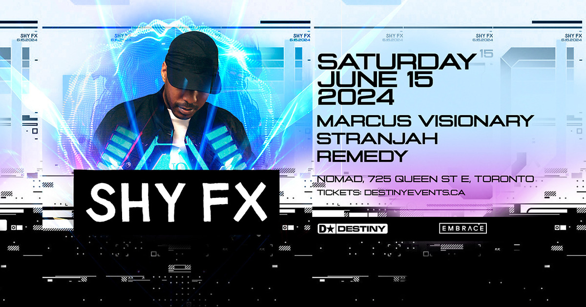Shy FX @ NOMAD - Destiny Events